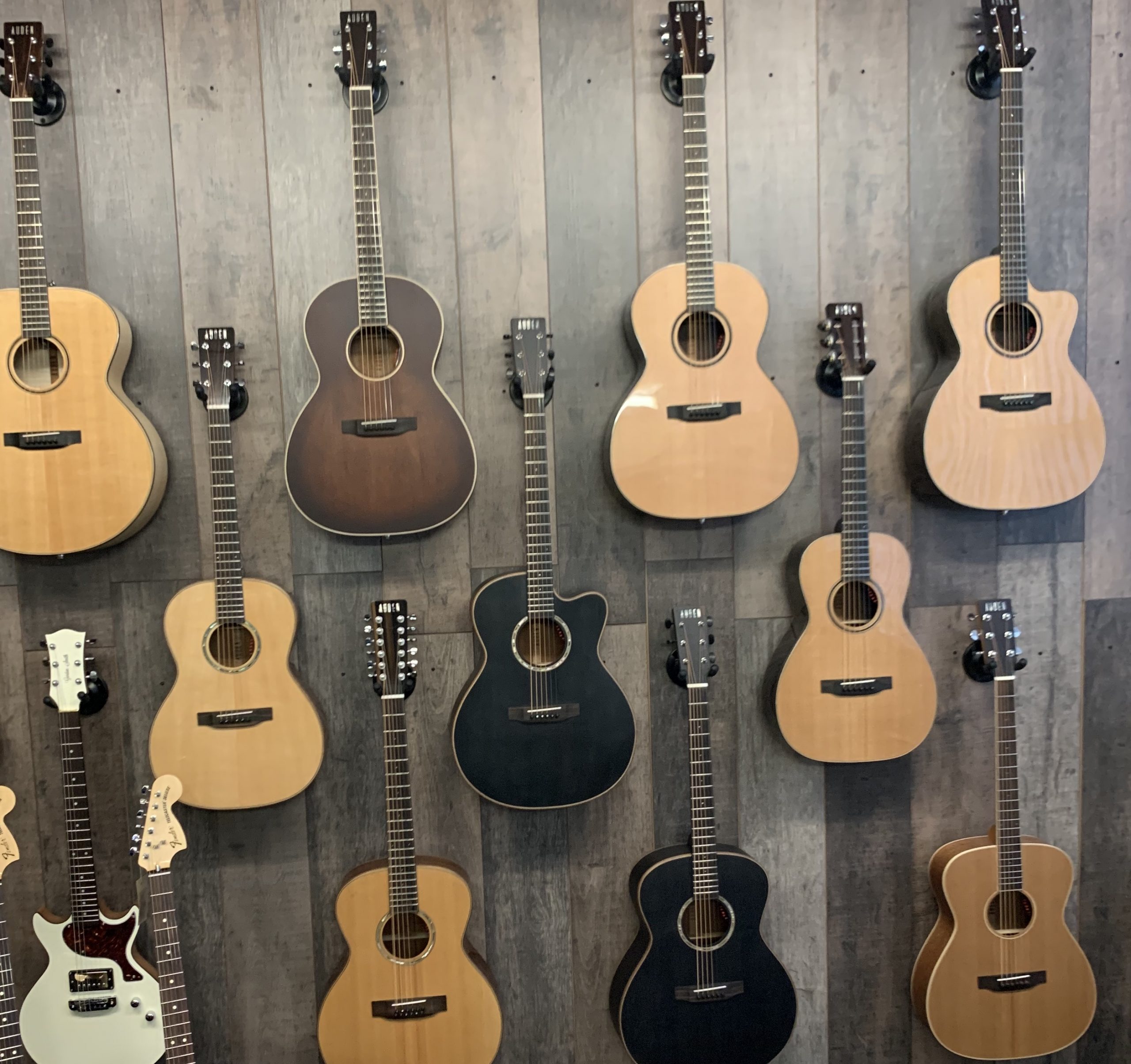Leo & Ted's launch Auden Guitars - Leo & Ted's Electric Guitars