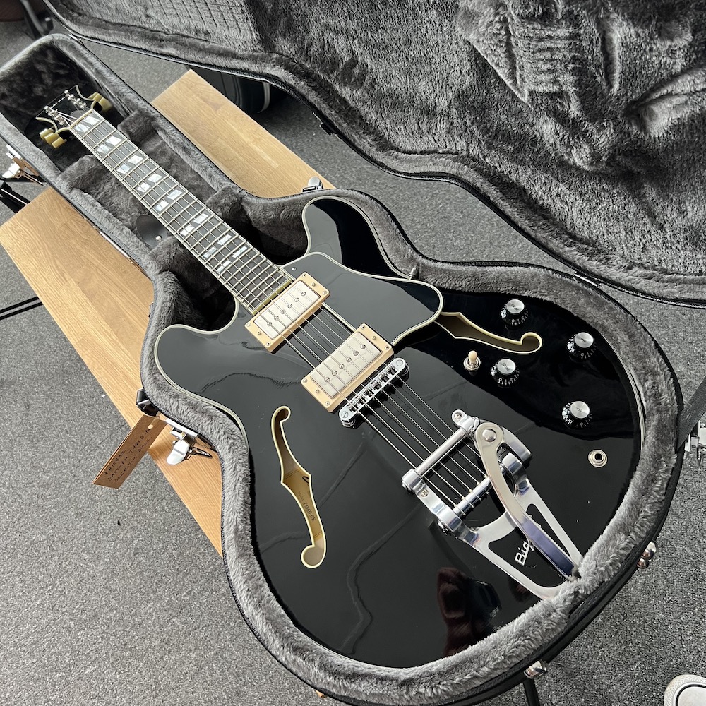 Eastman T486B-BK Bigsby Black 2020 - Leo & Ted's Electric Guitars