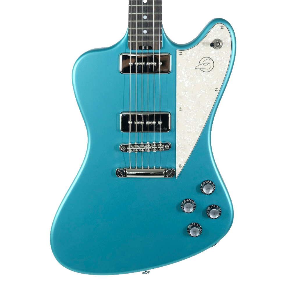 Gordon Smith Griffin Austin Blue Metallic - Leo & Ted's Electric Guitars